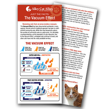 JUST THE FACTS: The Vacuum Effect – Alley Cat Allies